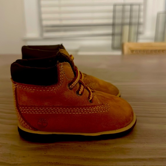 Timberland | Shoes | Infant Timberland With Rubber Sole | Poshmark
